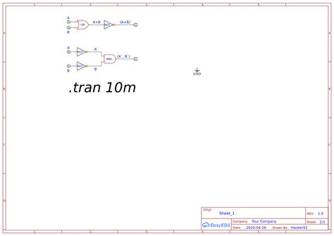 DeMorgan S Theorem EasyEDA Open Source Hardware Lab
