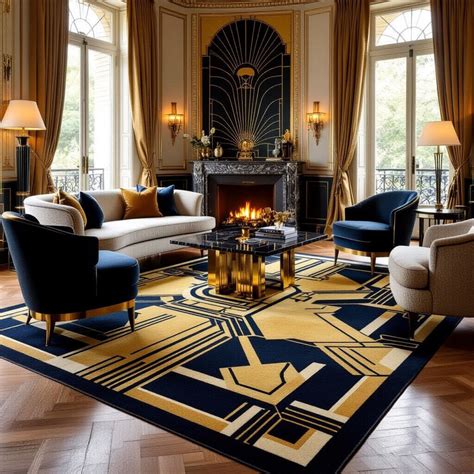 Art Deco Rugs Create Stunning Ai Designs
