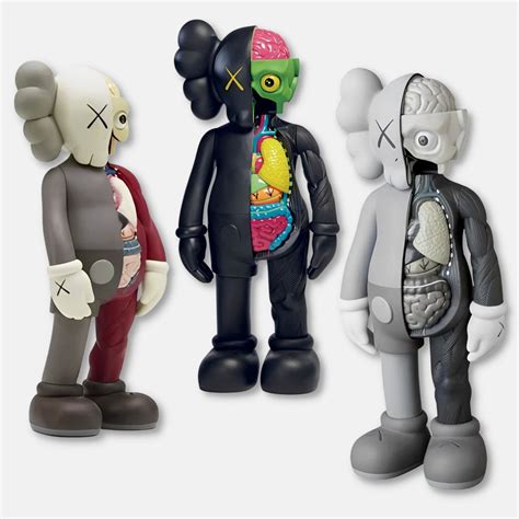 Коллекционная фигурка KAWS COMPANION ANATOMY OPEN EDITION 40 GREY ...