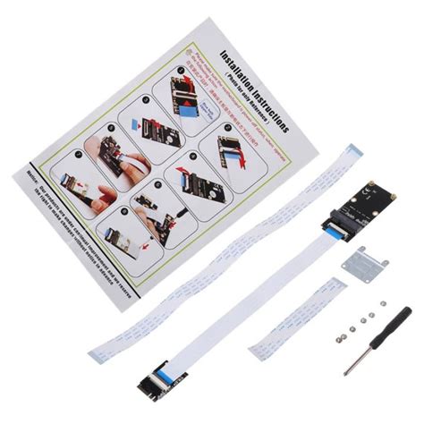 Portable Durable M NGFF Key A E A E To Mini PCI E Adapter With FFC Cable For PC Computer