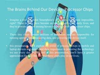 Computer Organization And Microprocessor Pptx