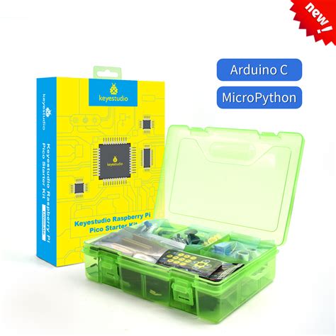 Keyestudio Raspberry Pi Pico Ultimate Sensor Starter Kit For MicroPython And Arduino IDE DIY Kit
