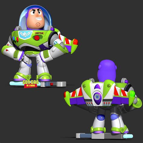 Buzz Lightyear Returns 3d Model By Sinh Nguyen