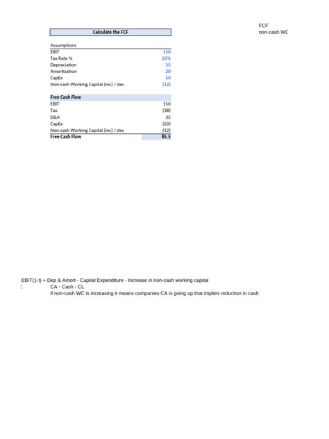Dcf Exercisev2 1 Pdf Financial Markets Financial Economics