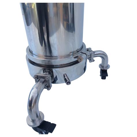 5lb Closed Loop Extractor W3 Sight Glasses And Dewaxing Sleeve