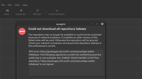 How To Resolve The Signature Could Not Be Verified Error In Linux