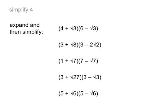 Median Don Steward Mathematics Teaching Surd Simplification