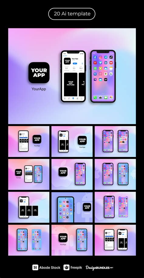 Mobile App Mockup Collection On Behance