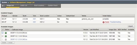failed install big ip os and hotfix devcentral