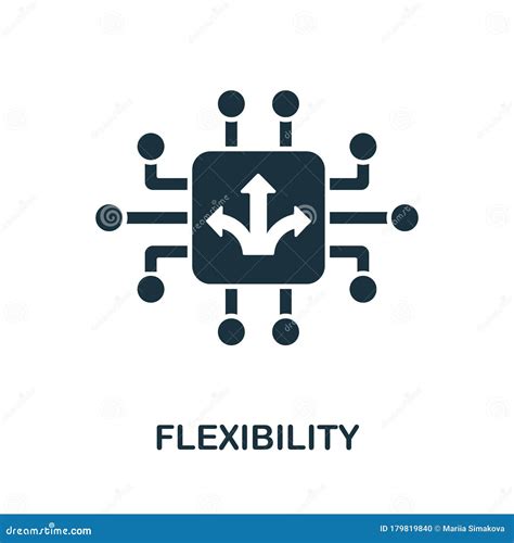 Flexibility Icon From Digitalization Collection Simple Line