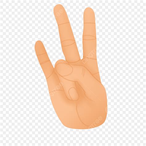 Icono De Gesto Frontal De 3 Dedos Png Dibujos Mano Gesto Dedo Png Y