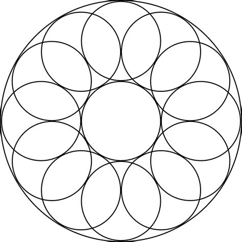 Printable Circle Shape Patterns Activity Shelter