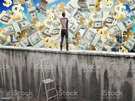 성공 한 사람 의 추구의 개념 벽 사다리 3d 렌더링 따라 올라갈 것입니다 3차원 형태에 대한 스톡 사진 및 기타 이미지 3