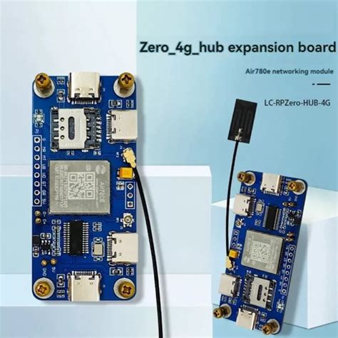 4g hub expansion board air780e networking module 4g cat1 lte