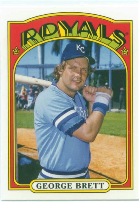 Topps Baseball George Brett Baseball Cards American Pie