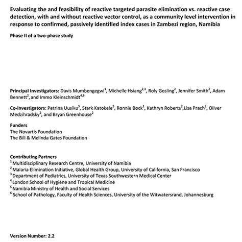 Evaluating The Feasibility Of Reactive Targeted Parasite Elimination Vs