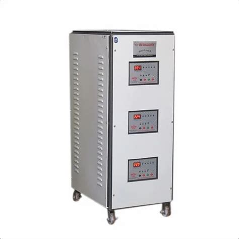 5kva Three Phase Servo Voltage Stabilizers At ₹ 44000piece In Chennai
