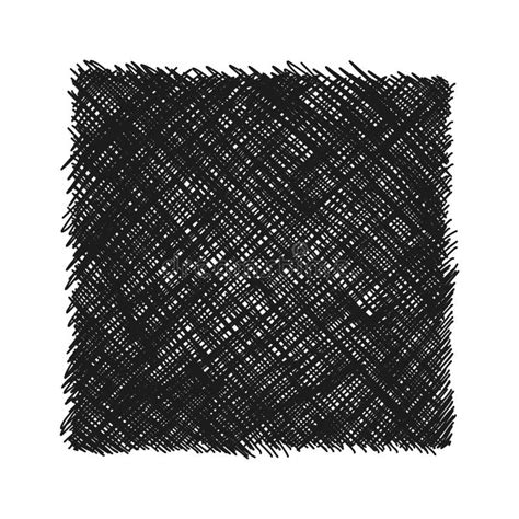Crosshatch Pattern Texture Freehand Scribble Hatching Hand Drawn