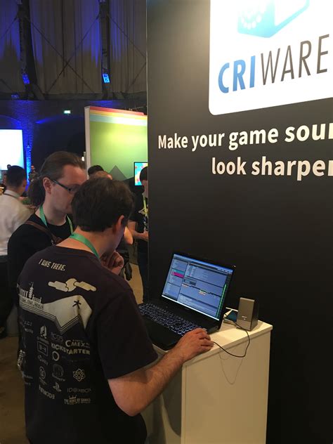 Meanwhile At Unity16 Europe Cri Middleware Blog