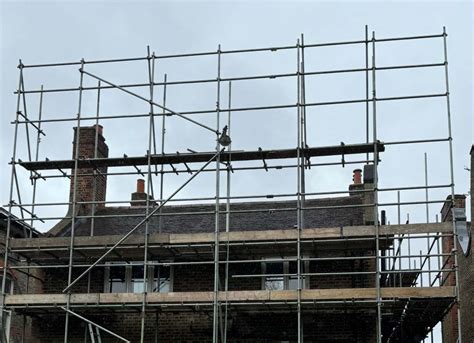 Scaffolding For 3 Story Building New Build Project In London Wd23 Lpk