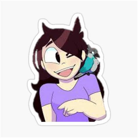 Jaiden Animations Sticker For Sale By Didimar Redbubble