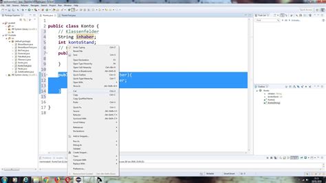 Java Objektorientiertes Programmieren Teil 01 Klassen Und Konstruktor Youtube