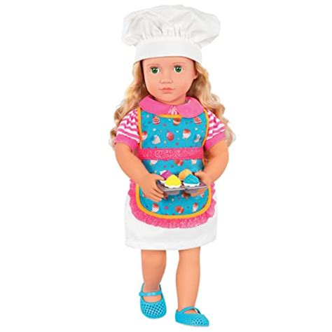 Our Generation Doll By Battat Jenny 18″ Deluxe Posable Baking Fashion