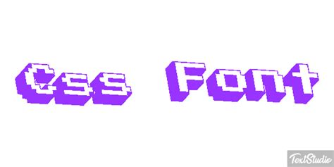 Css Font Font Animated  Logo Designs