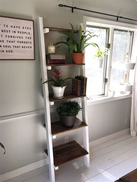 Ladder Bookshelf DIYs And Bookcase Plans Ideas For DIY