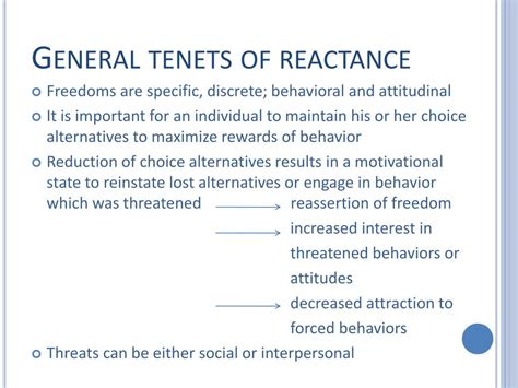 Ppt Psychological Reactance Theory Powerpoint Presentation Free Download Id 2135239