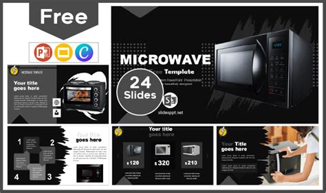 Microwave Template PowerPoint Templates And Google Slides
