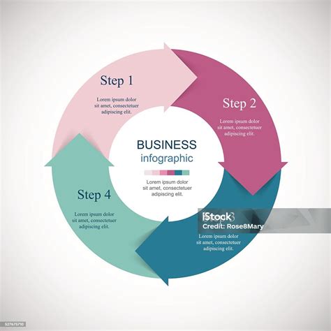 vector infographics template stock illustration download image now business business