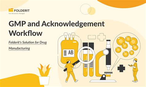 Gmp And Acknowledgement Workflow Folderits Solution For Drug