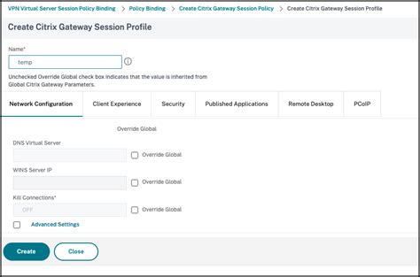 Contextual App Protection For Storefront Citrix Workspace App
