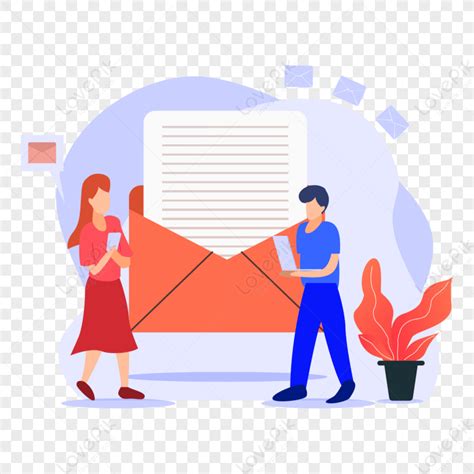 모바일 컴퓨터보기 전자 메일 메시지 그림입니다이메일뉴스 Png 일러스트 무료 다운로드 Lovepik