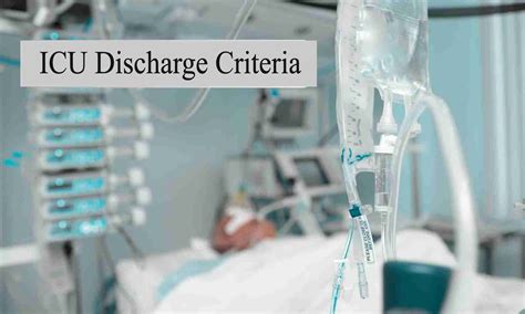 Discharge Criteria For Icu Patients What Do The New Guidelines Say