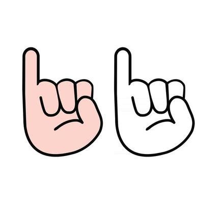 Pinky Raised Clip Art
