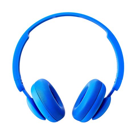 Onn Wireless Bluetooth On Ear Headphones Blue