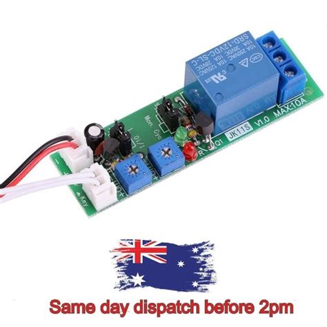 dc 5v 12v 24v on off module infinite loop cycle timing timer time delay relay ebay australia