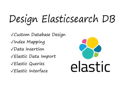 Do Elasticsearch Data Modeling And Mapping By Vishalvarshney Fiverr