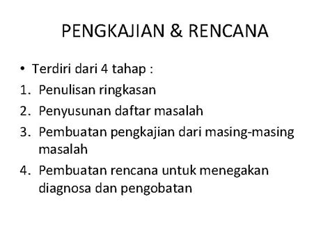 1 Data Dasar 2 Pengkajian Dan Rencana Data