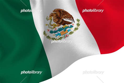 メキシコ 国旗 イラスト素材 5423905 フォトライブラリー Photolibrary