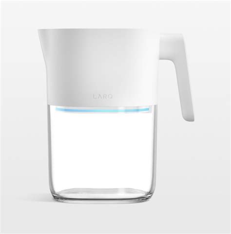 Larq Purevis White Pitcher With Advanced Filter Crate And Barrel