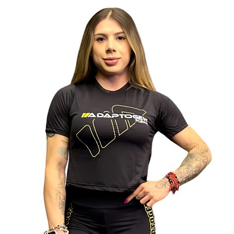 Cropped Adaptogen Dryfit Preto Adaptogen Science