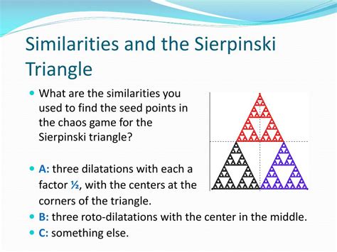 Ppt Fractals And Self Similarity Powerpoint Presentation Free