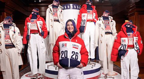 Team Usas Red White And Blue Uniforms Revealed For 2026 Winter