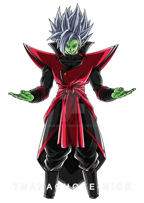 Fused Zamasu Xeno Dbxv2 Color 2 By Nickartth On Deviantart