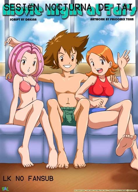 Palcomix La Sesión Nocturna De Tai Digimon