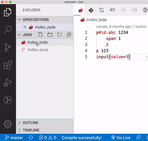 Sasslessstyluspugjadetypescriptjavascript Compile Hero Pro