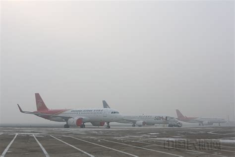 哈尔滨机场积极应对冻雾天气 中国民航网